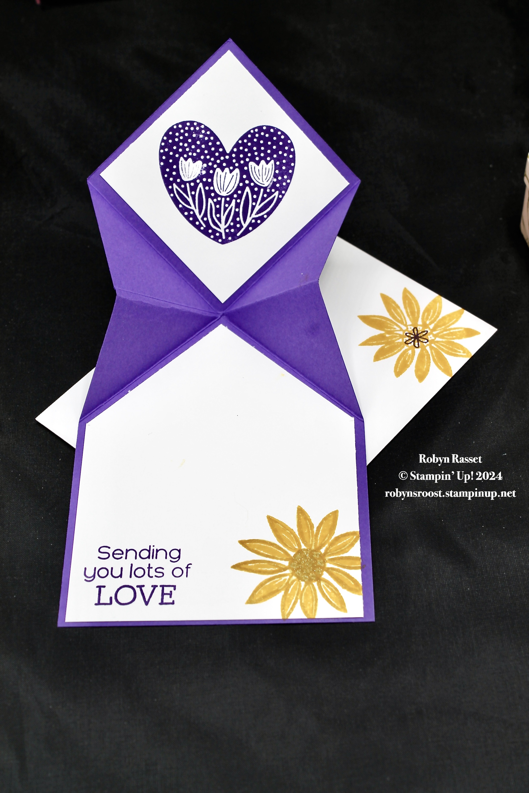 Graduation Cap Fun Fold Card – Stamping@Robyn's Roost