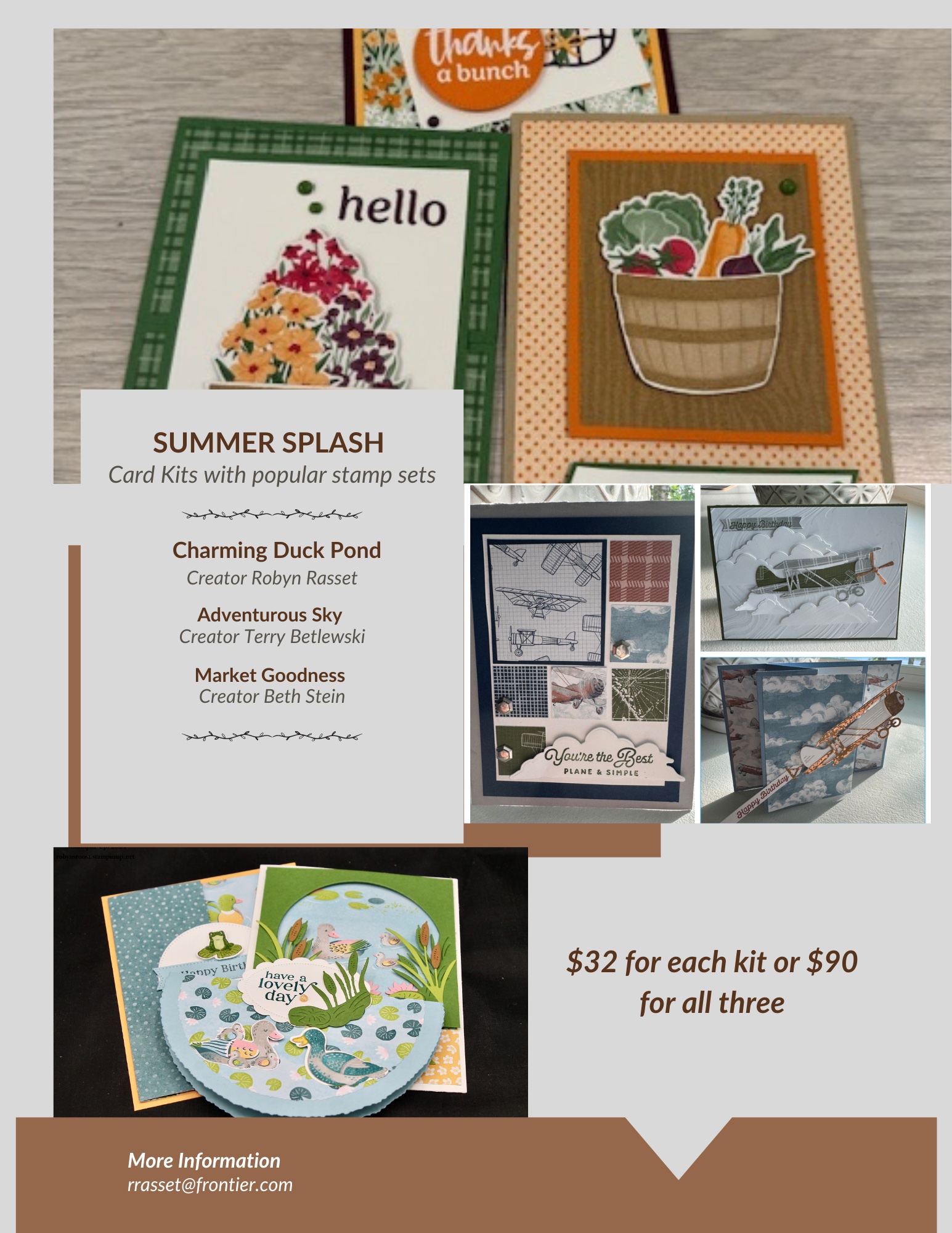 Easy Peekaboo Card with Crafting with You Stamp Set – Stamping@Robyn's ...