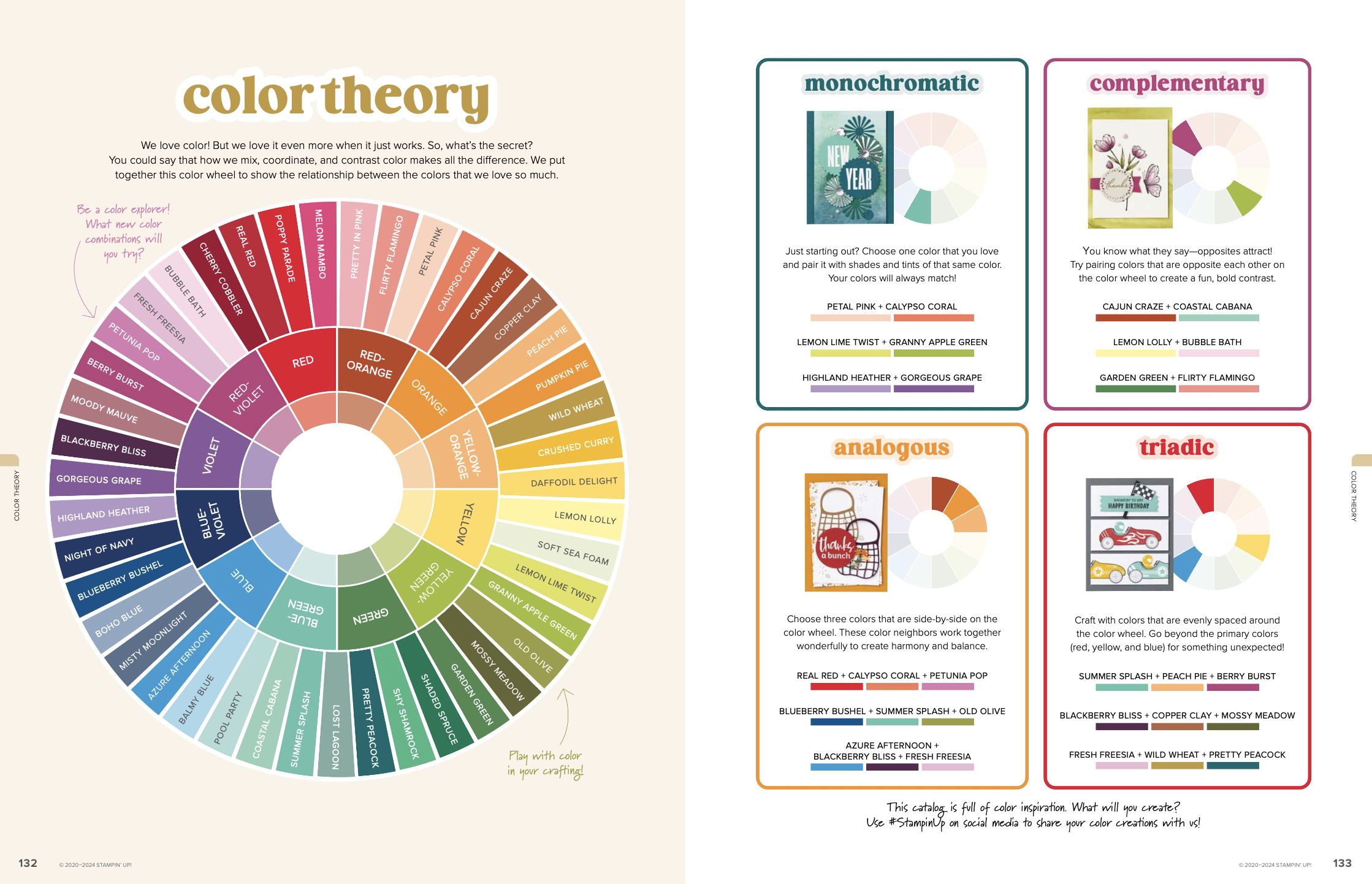 Analogous Color Theory – Stamping@Robyn's Roost