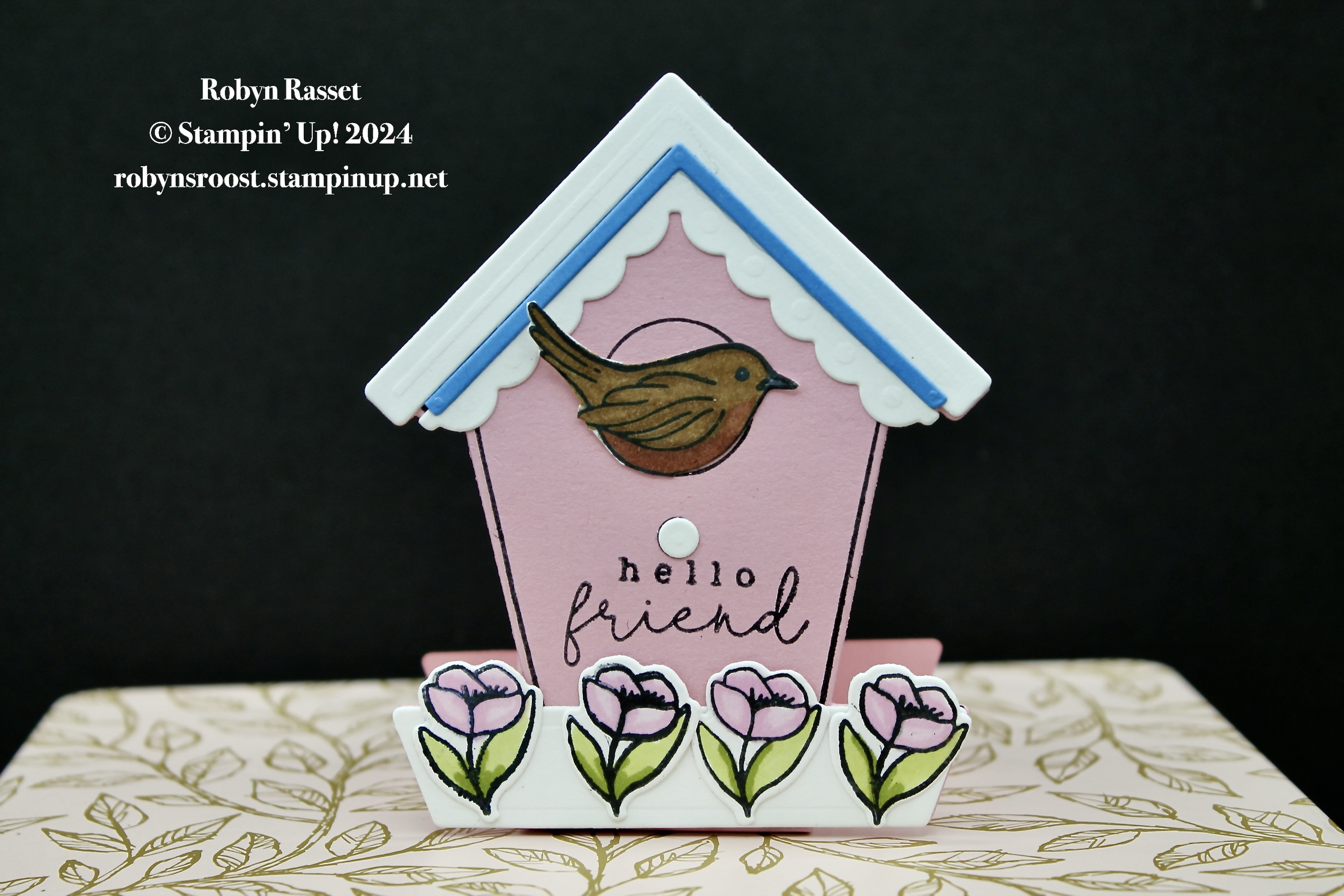 Birdhouse Treat Box – Stamping@Robyn's Roost