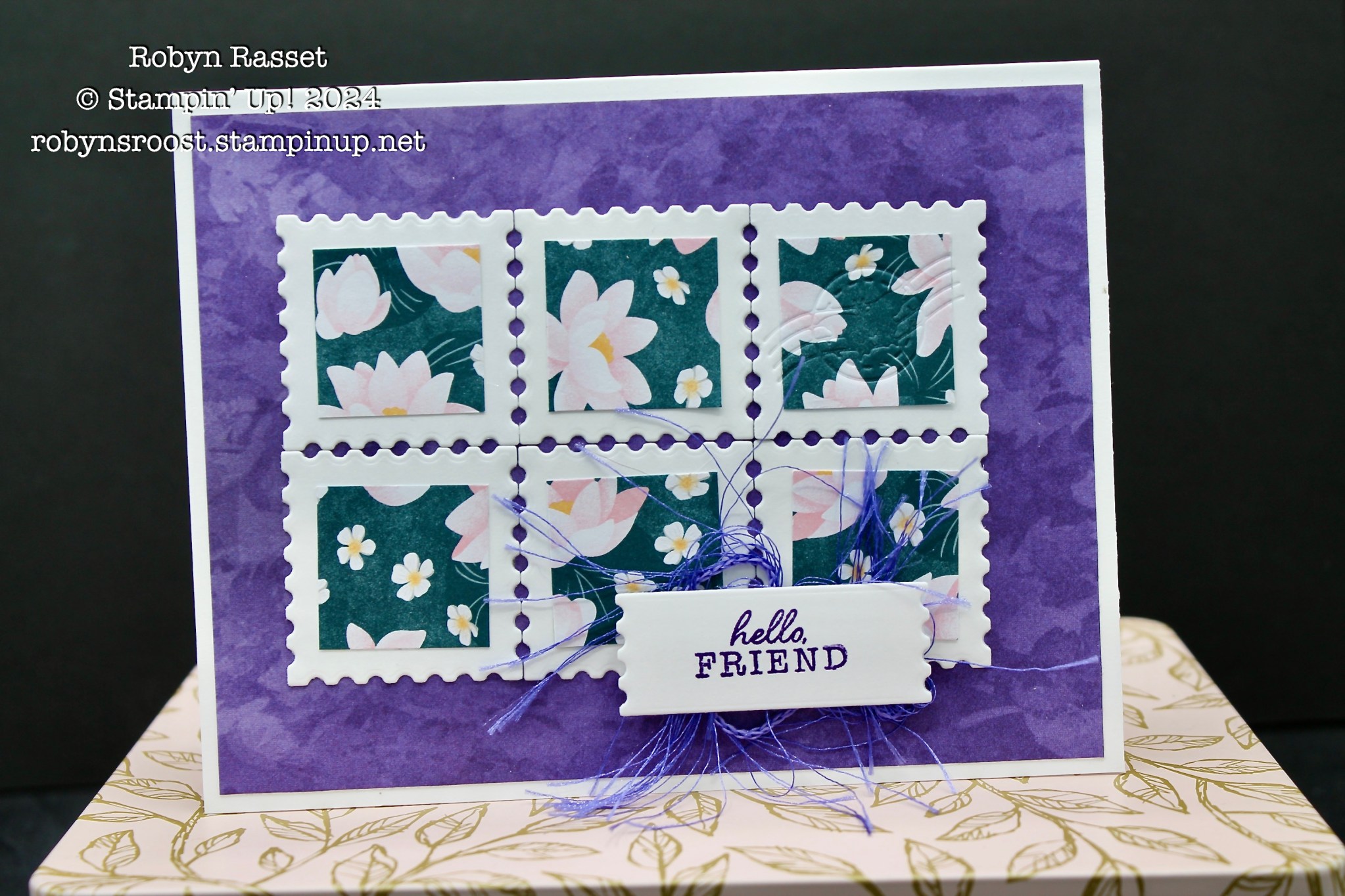 Who loves postage stamps? – Stamping@Robyn's Roost