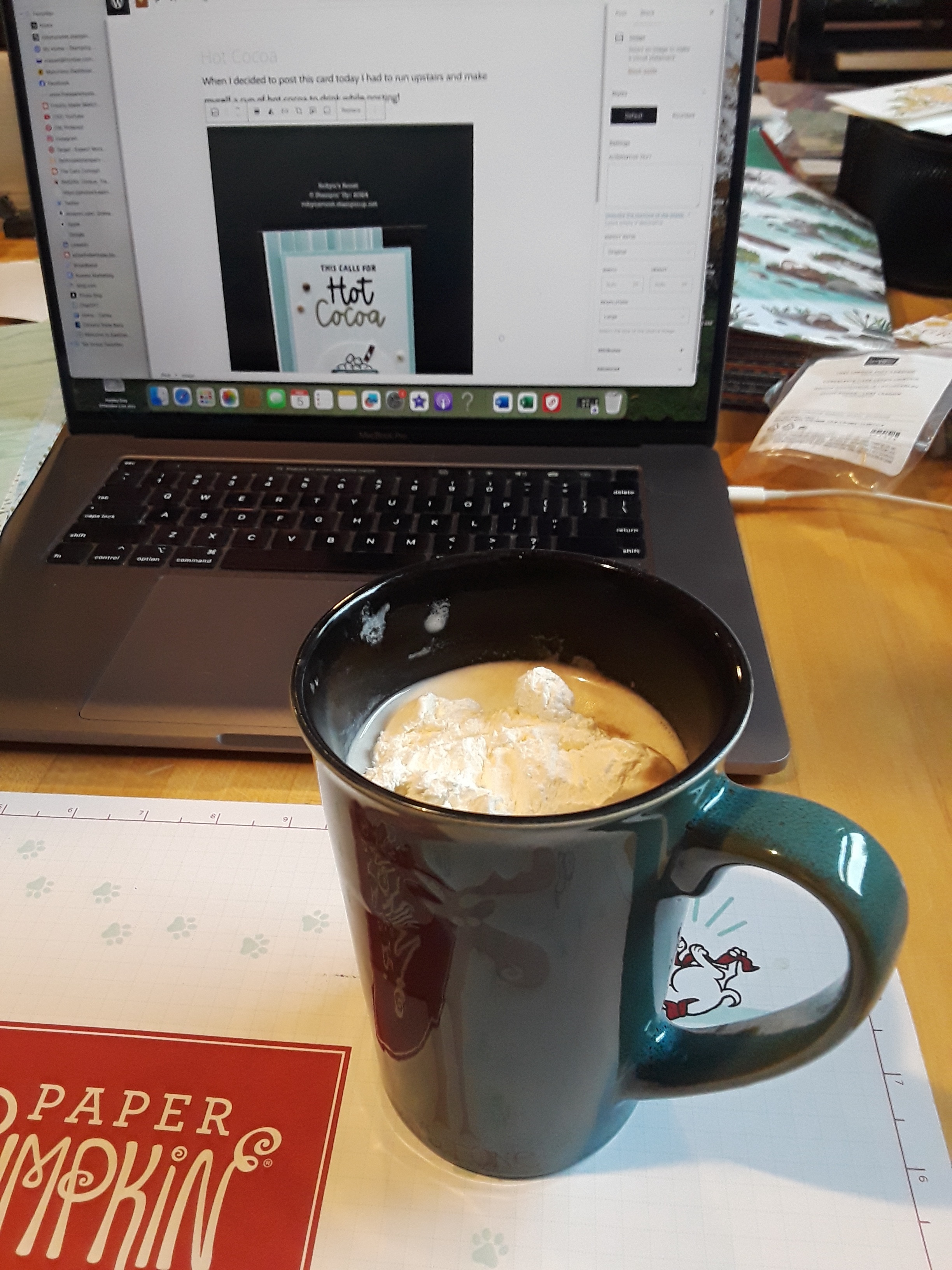 Hot Cocoa – Stamping@Robyn's Roost