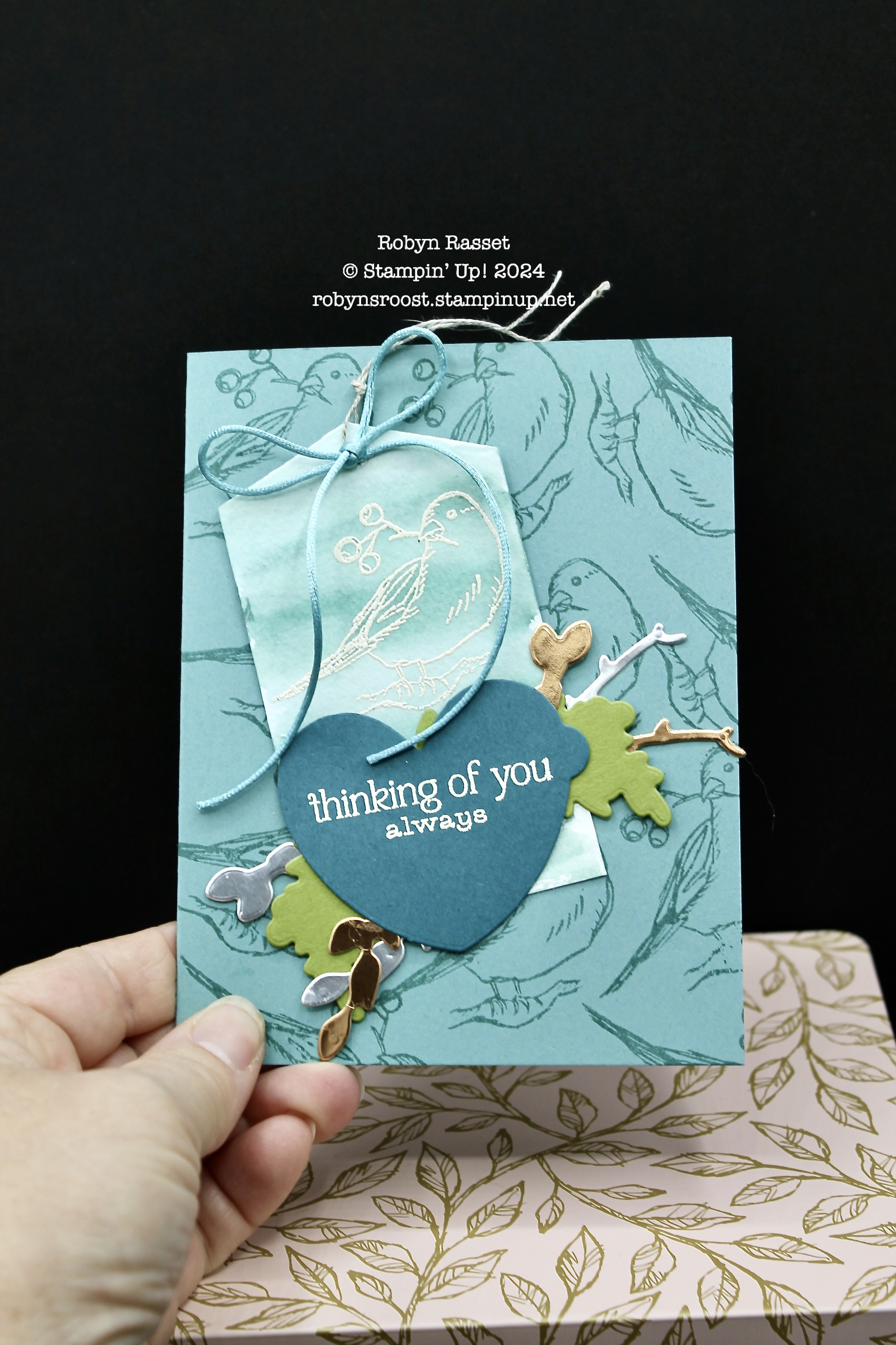 Winterly Tree Tops – Stamping@Robyn's Roost