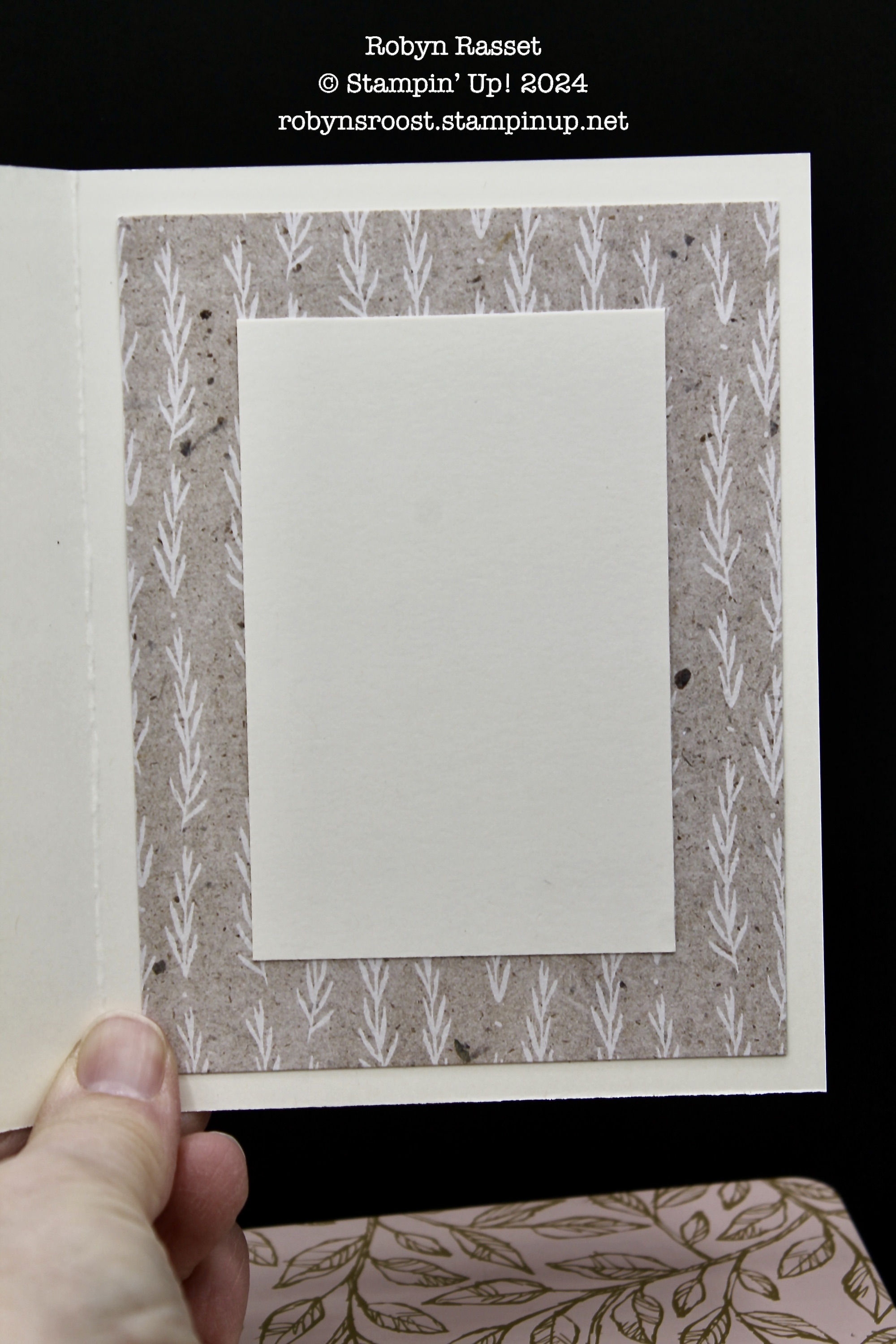 Winterly Tree Tops – Stamping@Robyn's Roost