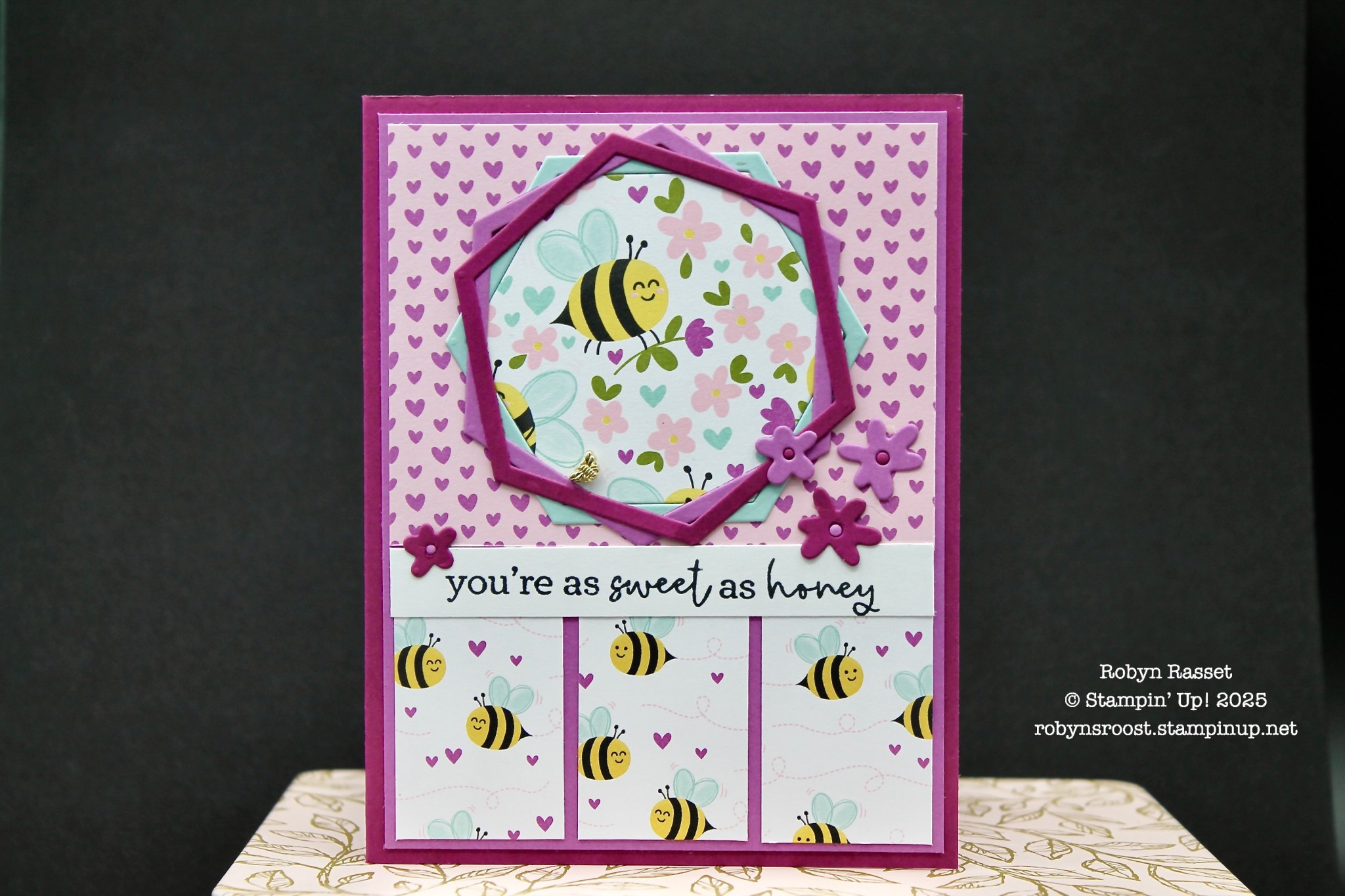 Triple Hexagon Frame – Stamping@Robyn's Roost