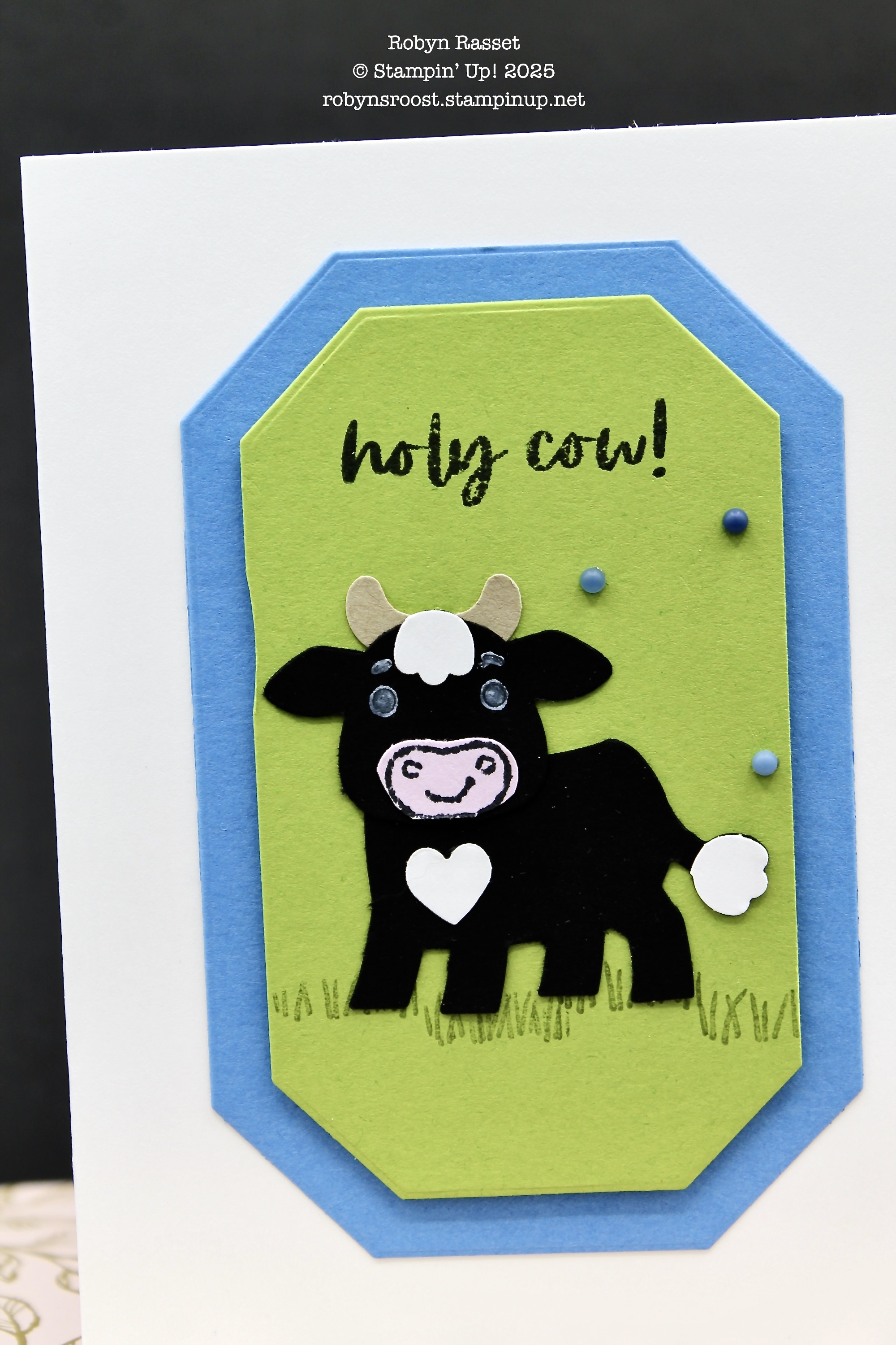Holy Cow! – Stamping@Robyn's Roost