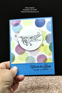 Simple Airplane Card – Stamping@Robyn's Roost
