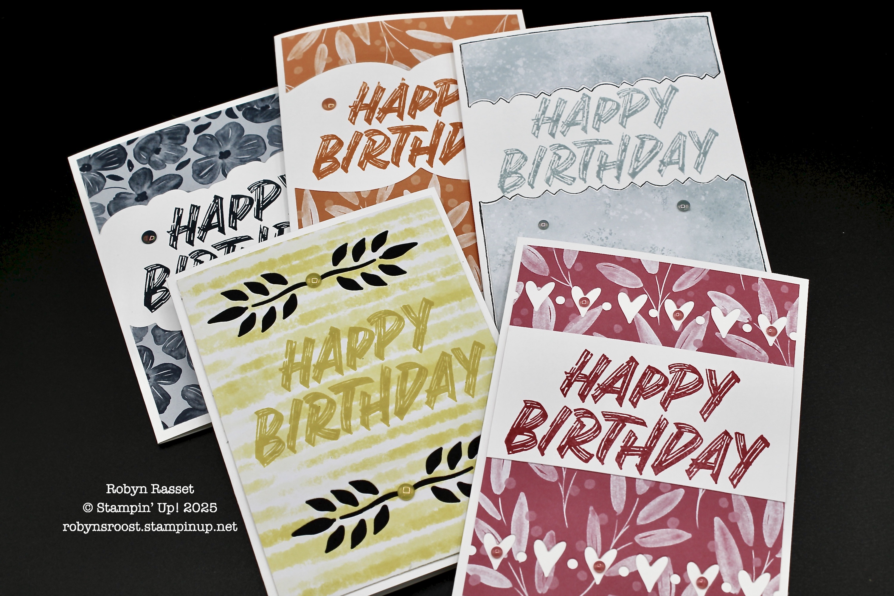 Fancy Border Dies Five Ways – Stamping@Robyn's Roost