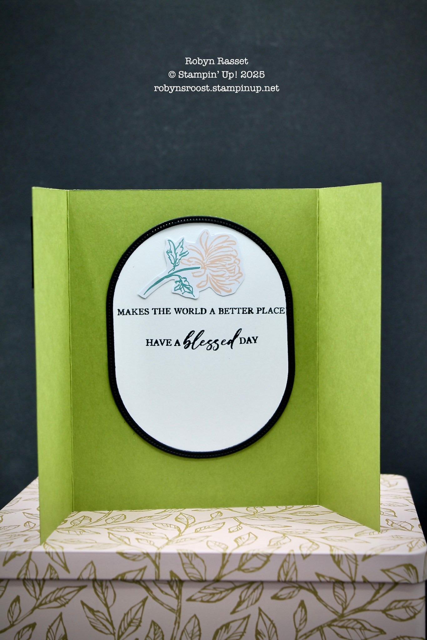 Shoji Door Card with Kintsugi Inspirations Designer Paper – Stamping ...