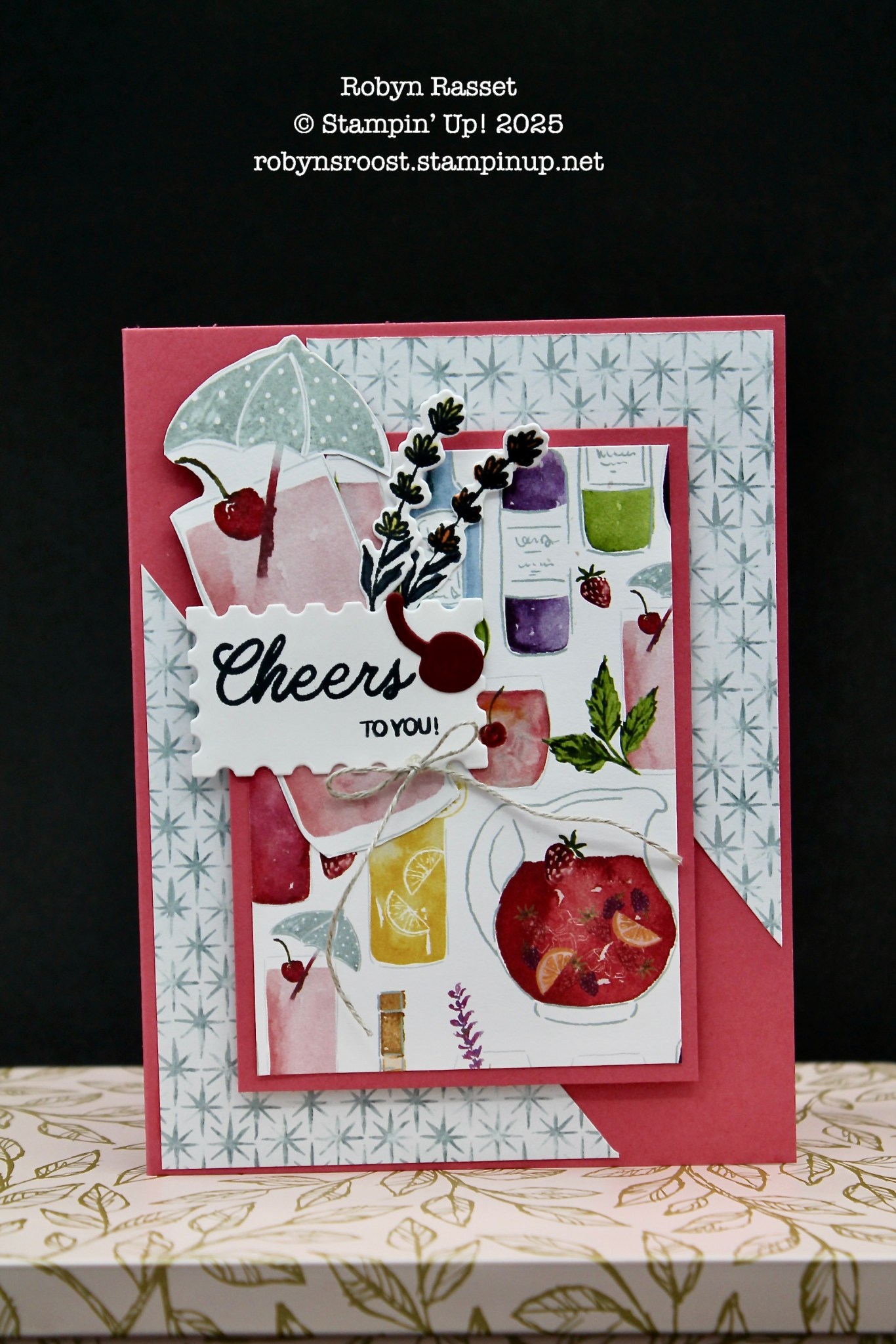 Split Triangle Card – Stamping@Robyn's Roost