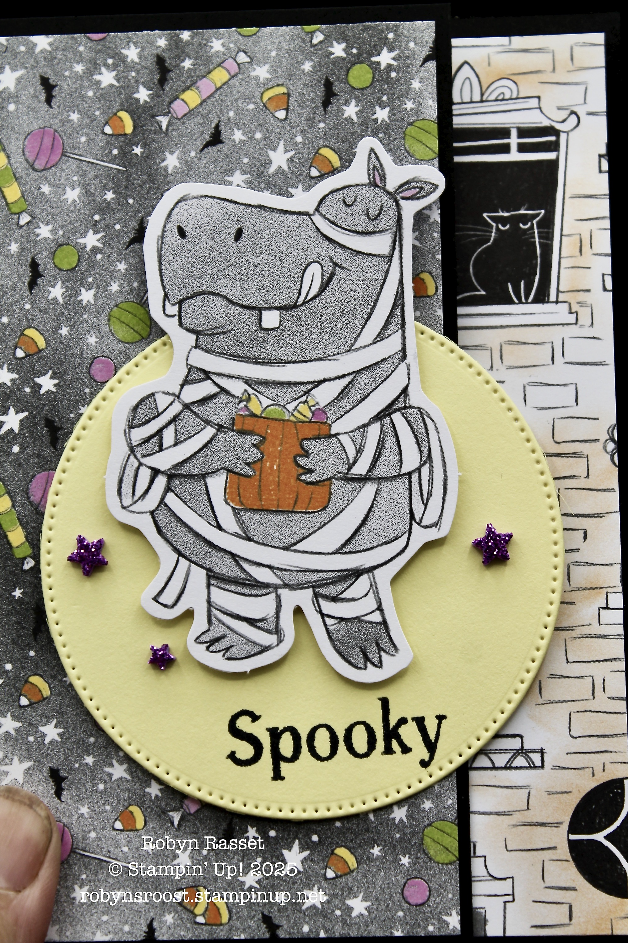 Spooky Halloween Card – Stamping@Robyn's Roost