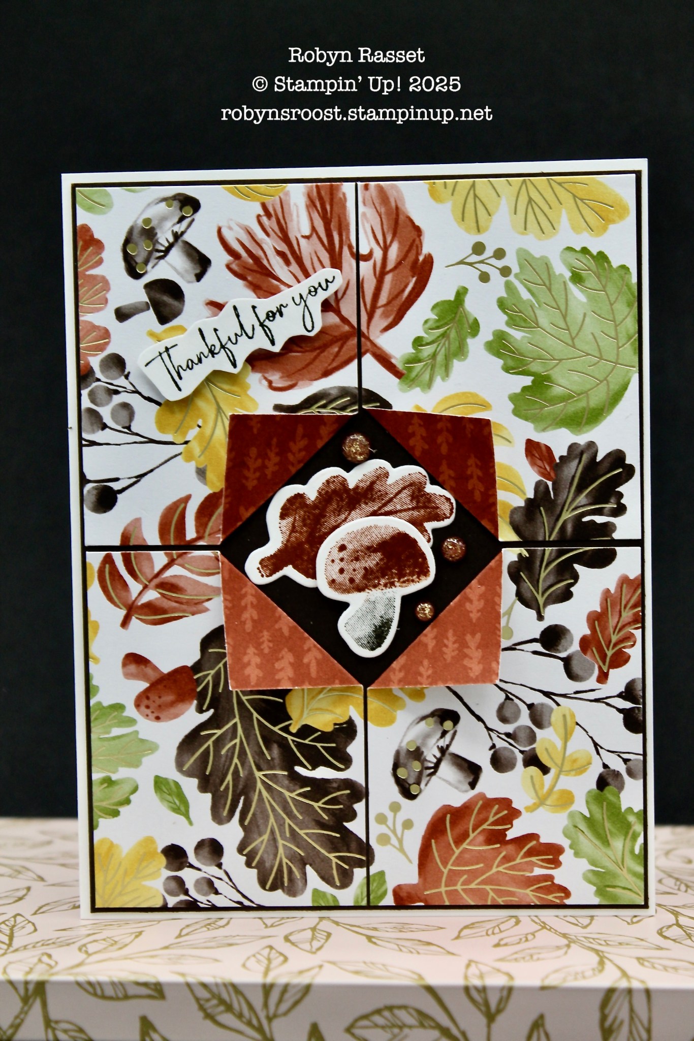Four Corners Fun Fold – Stamping@Robyn's Roost