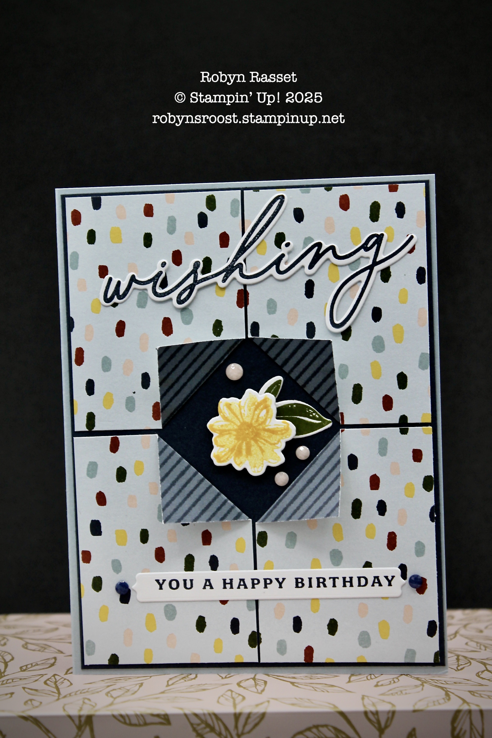 Four Corners Fun Fold – Stamping@Robyn's Roost
