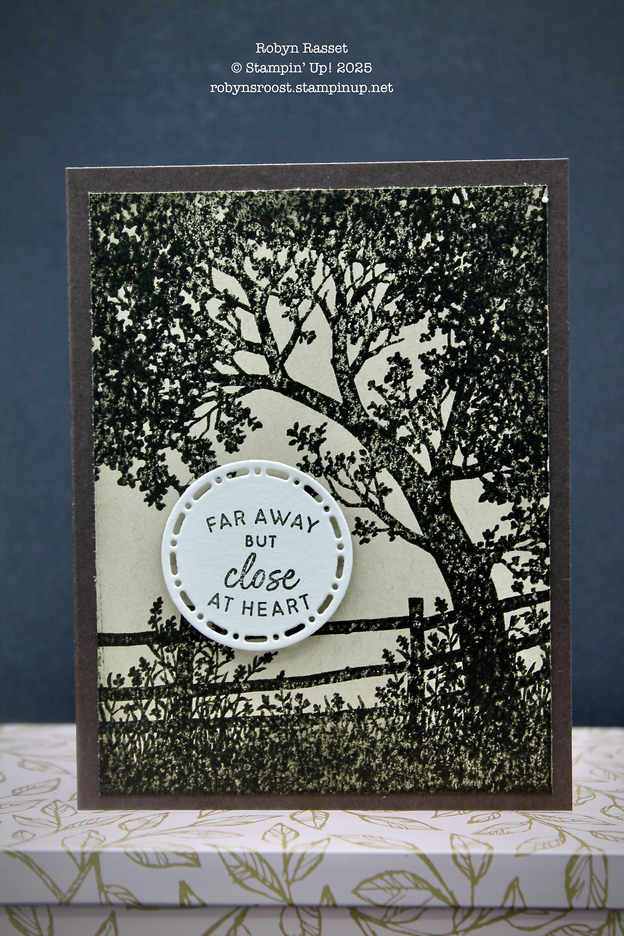 Peaceful View – Stamping@Robyn's Roost